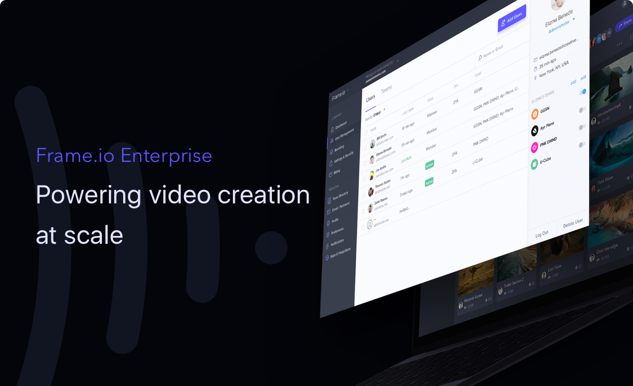 Introducing Frame.io Enterprise