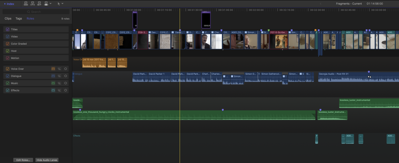 The Secret Power of FCPX Roles And A Trackless Future