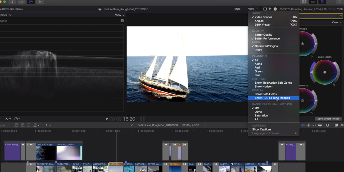 A Quick Look at Final Cut Pro version 10.4.7
