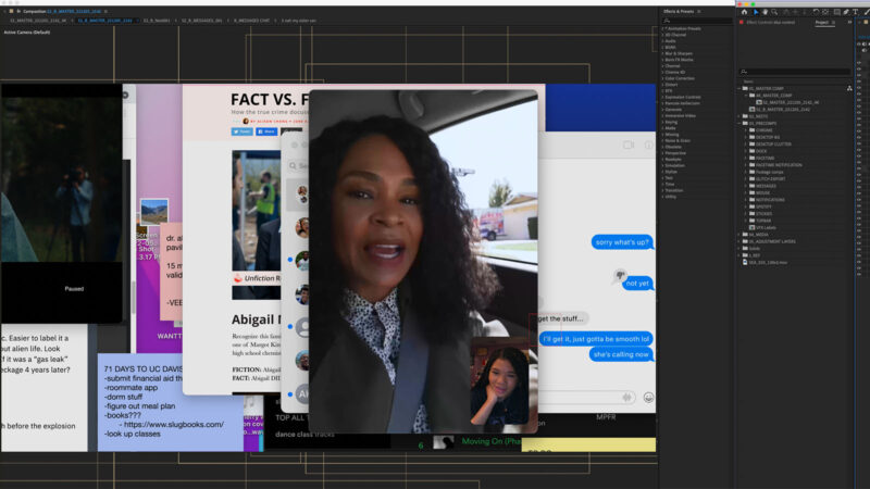 How the editors built the complex cinematic language of "Missing."