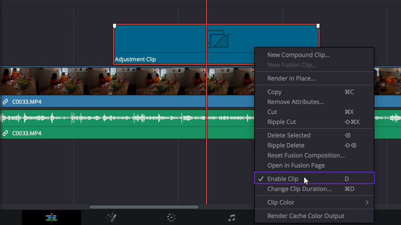 Create Punch-Ins in DaVinci Resolve with Adjustment Clips