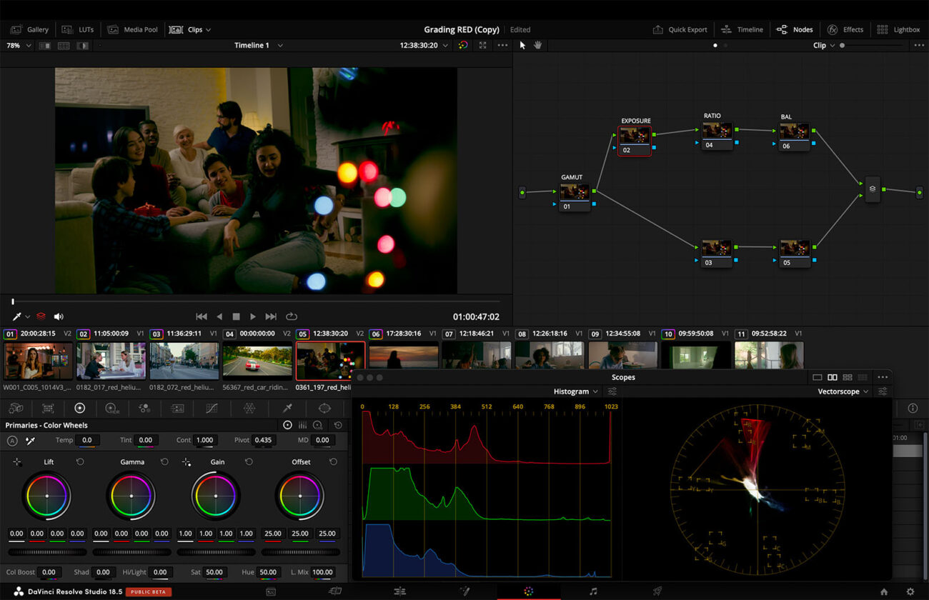 How a Professional Colorist Grades RED Camera Footage in Resolve ...