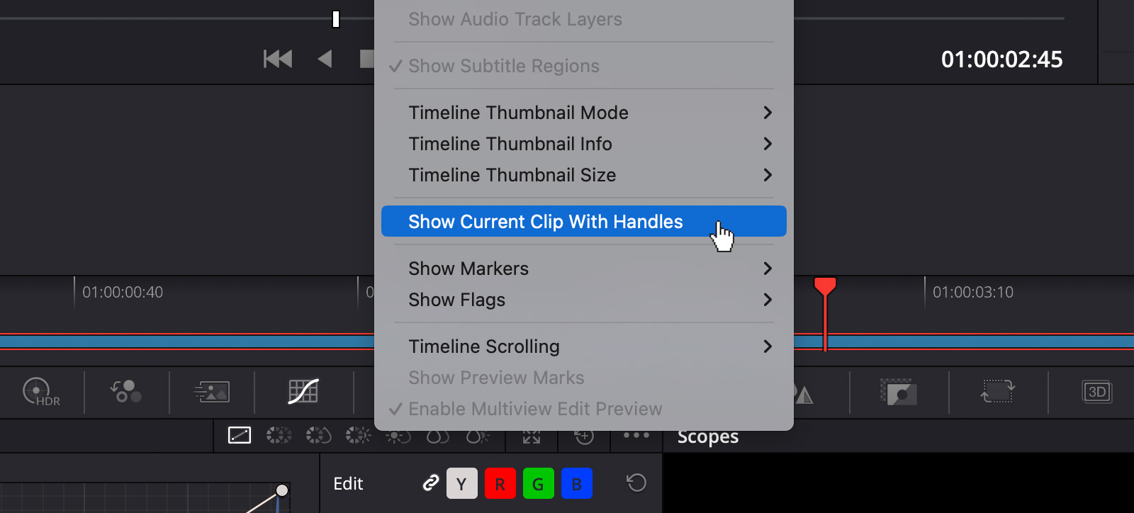 Insider Tips: Getting a Handle on Resolve's Handles - Frame.io Insider